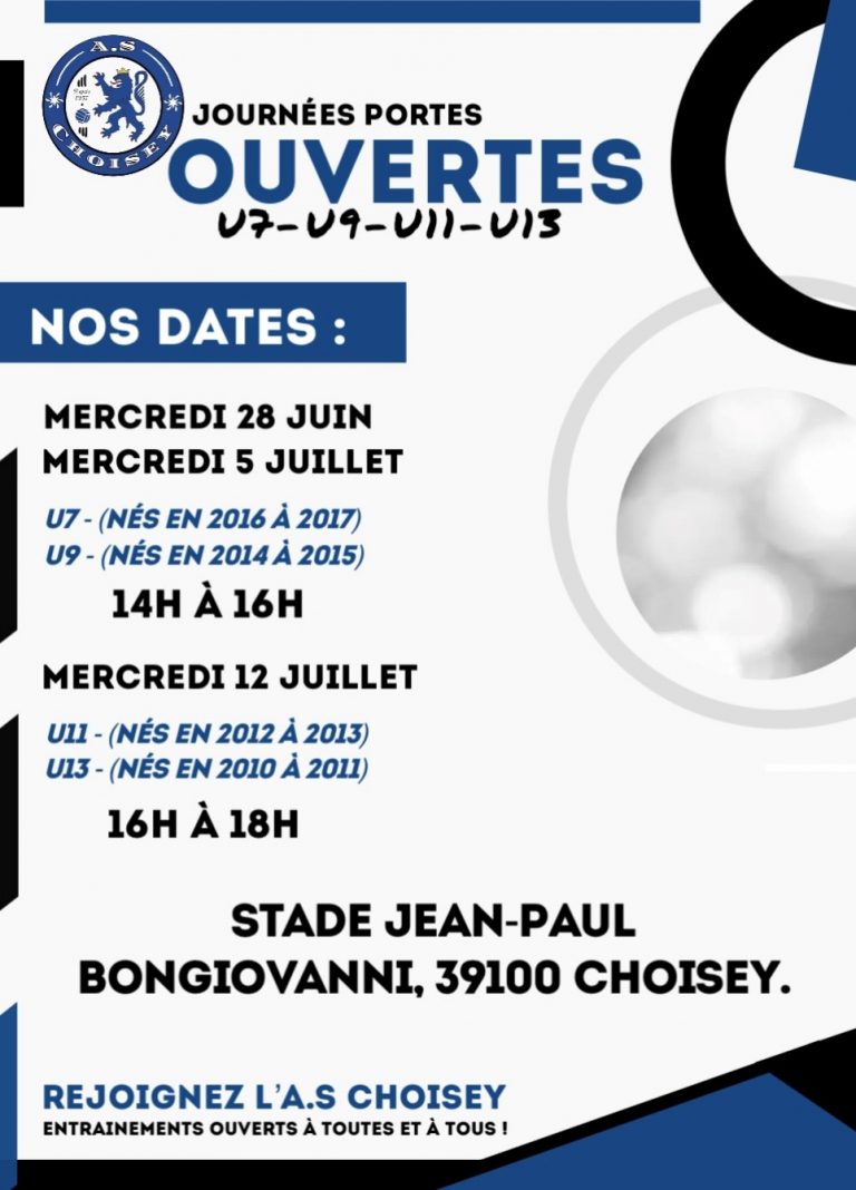 Vie des clubs ! – DISTRICT DU JURA DE FOOTBALL